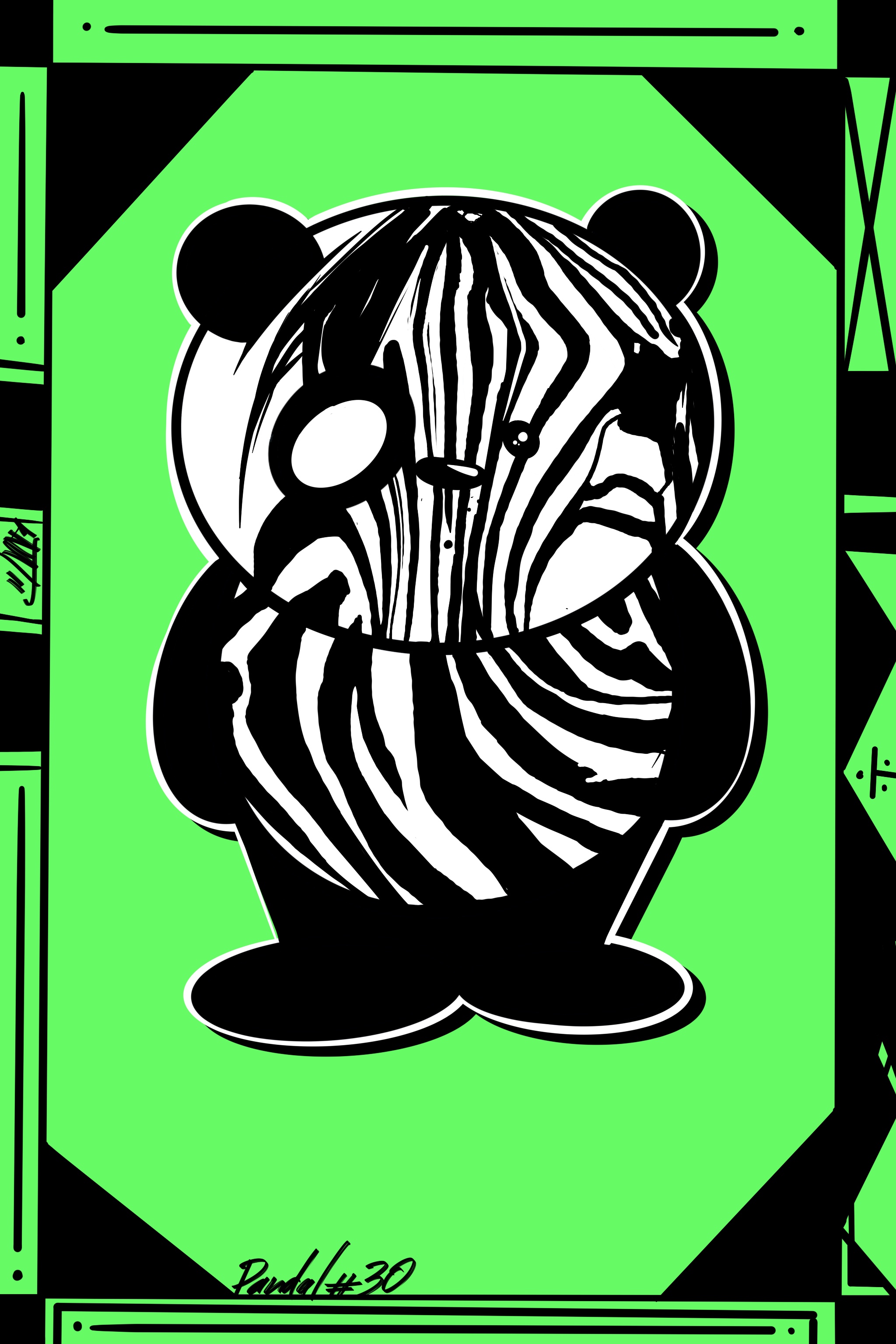 Pandal#030 PandalZebra | NFT Collection | Airnfts