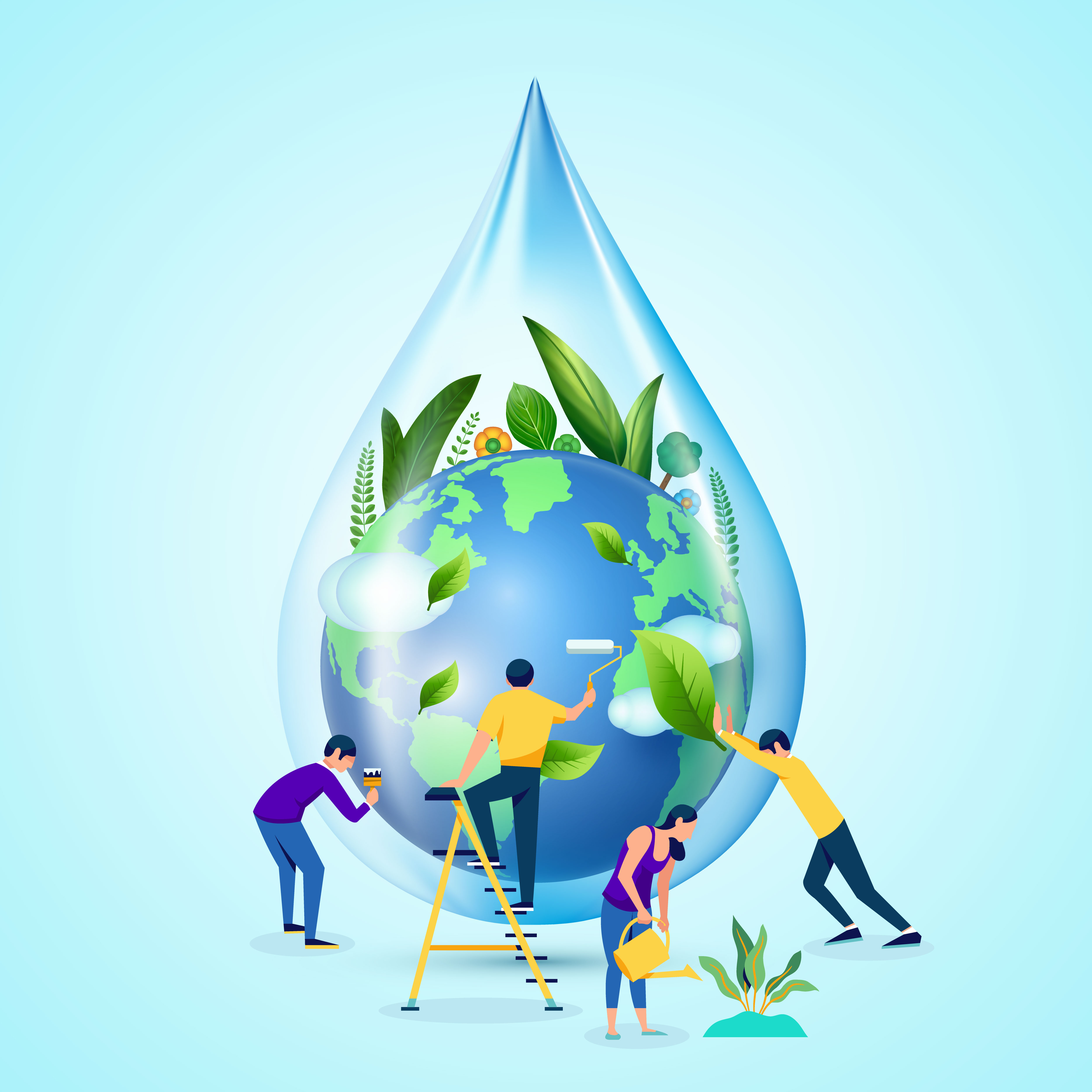 Save Water, Save The World | NFT Collection | Airnfts