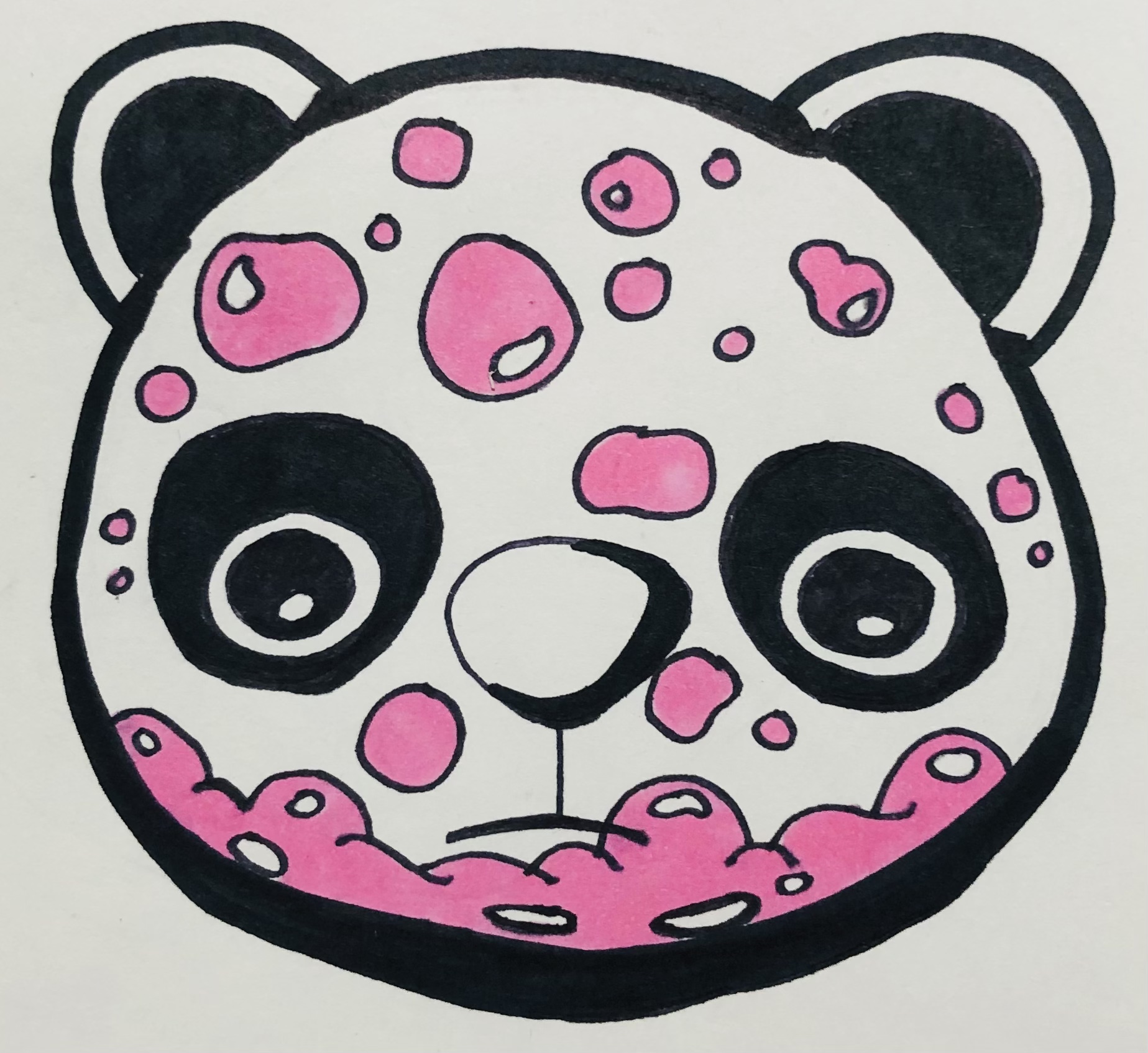 Sad Pink Panda | NFT Collection | Airnfts