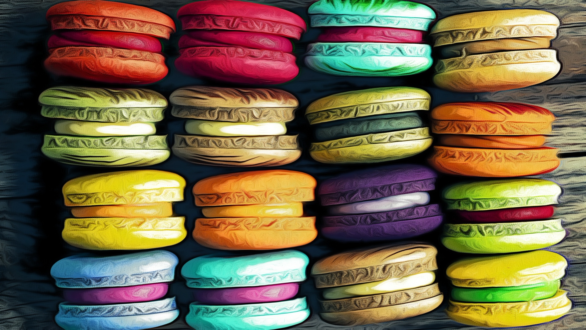 Rainbow Macaron | NFT Collection | Airnfts