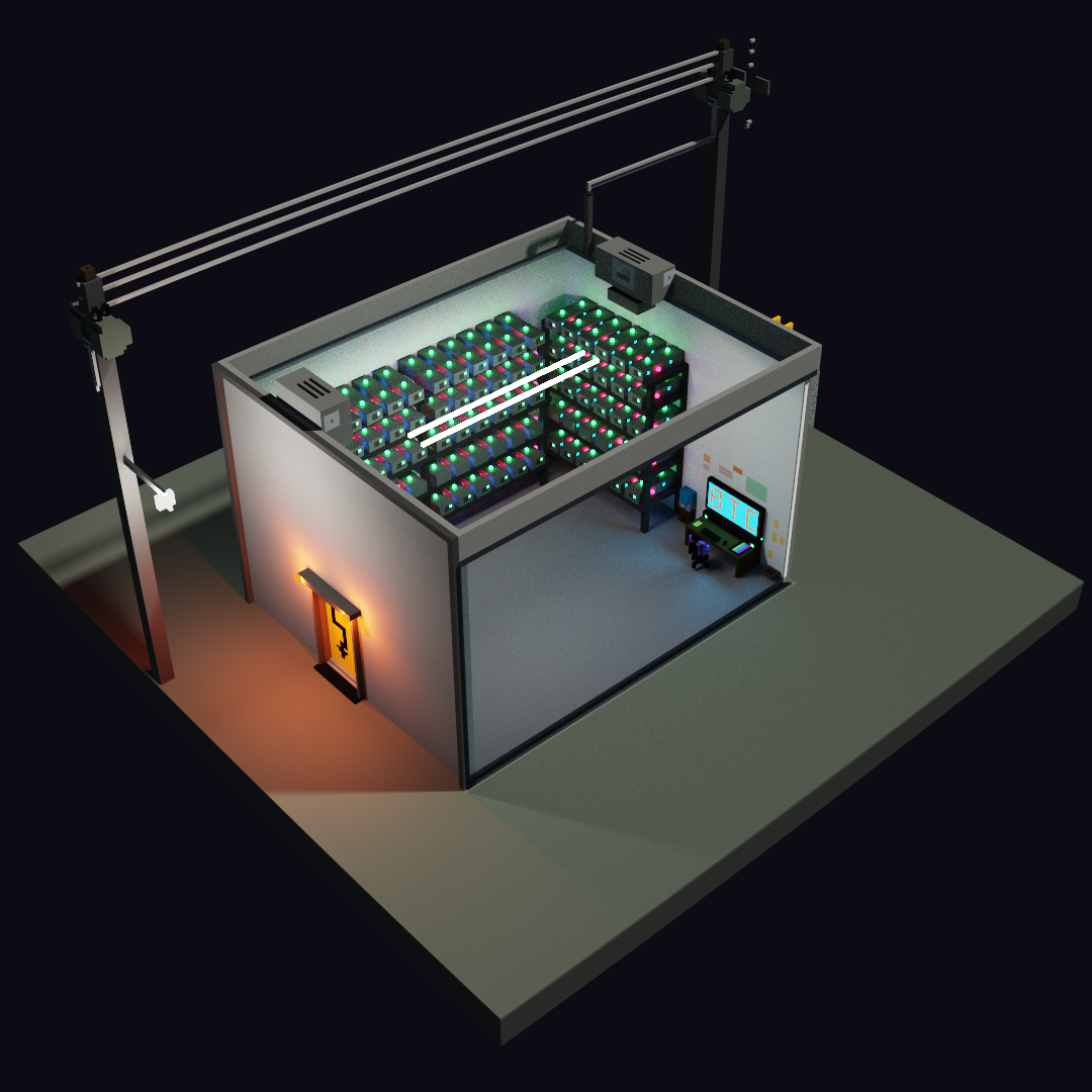 A Bitcoin Farm In Somewhere | NFT Collection | Airnfts