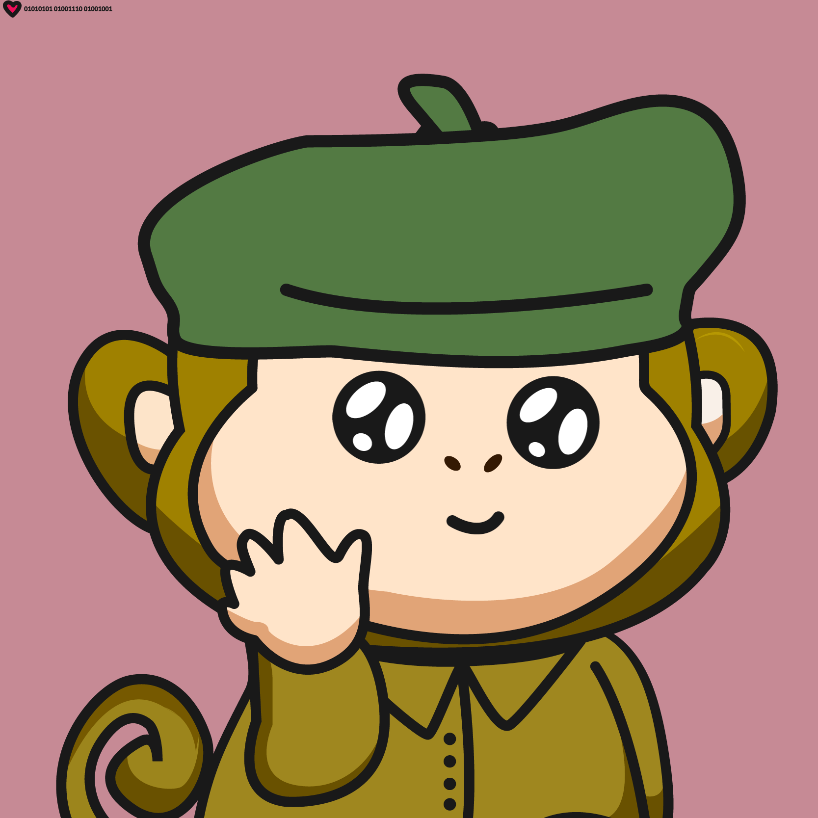 Cute Monkey #19 | NFT Collection | Airnfts