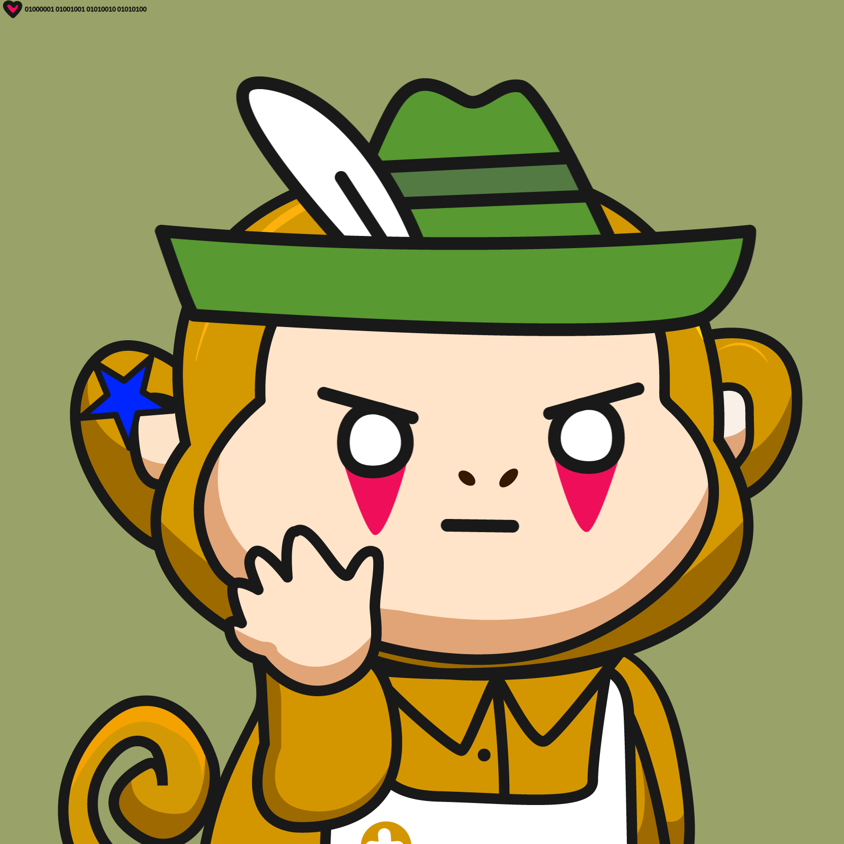 Cute Monkey #60 | NFT Collection | Airnfts