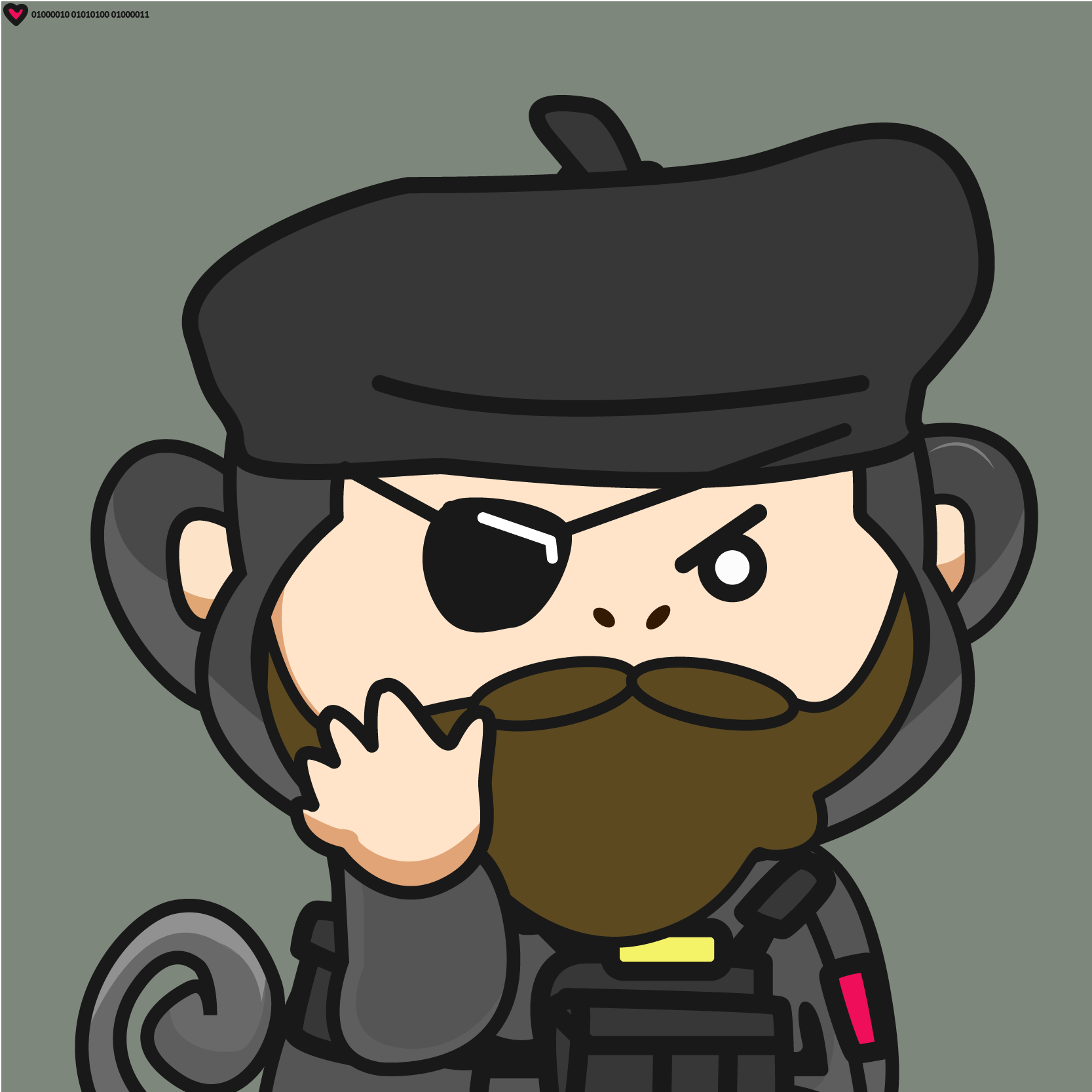 Cute Monkey #69 | NFT Collection | Airnfts