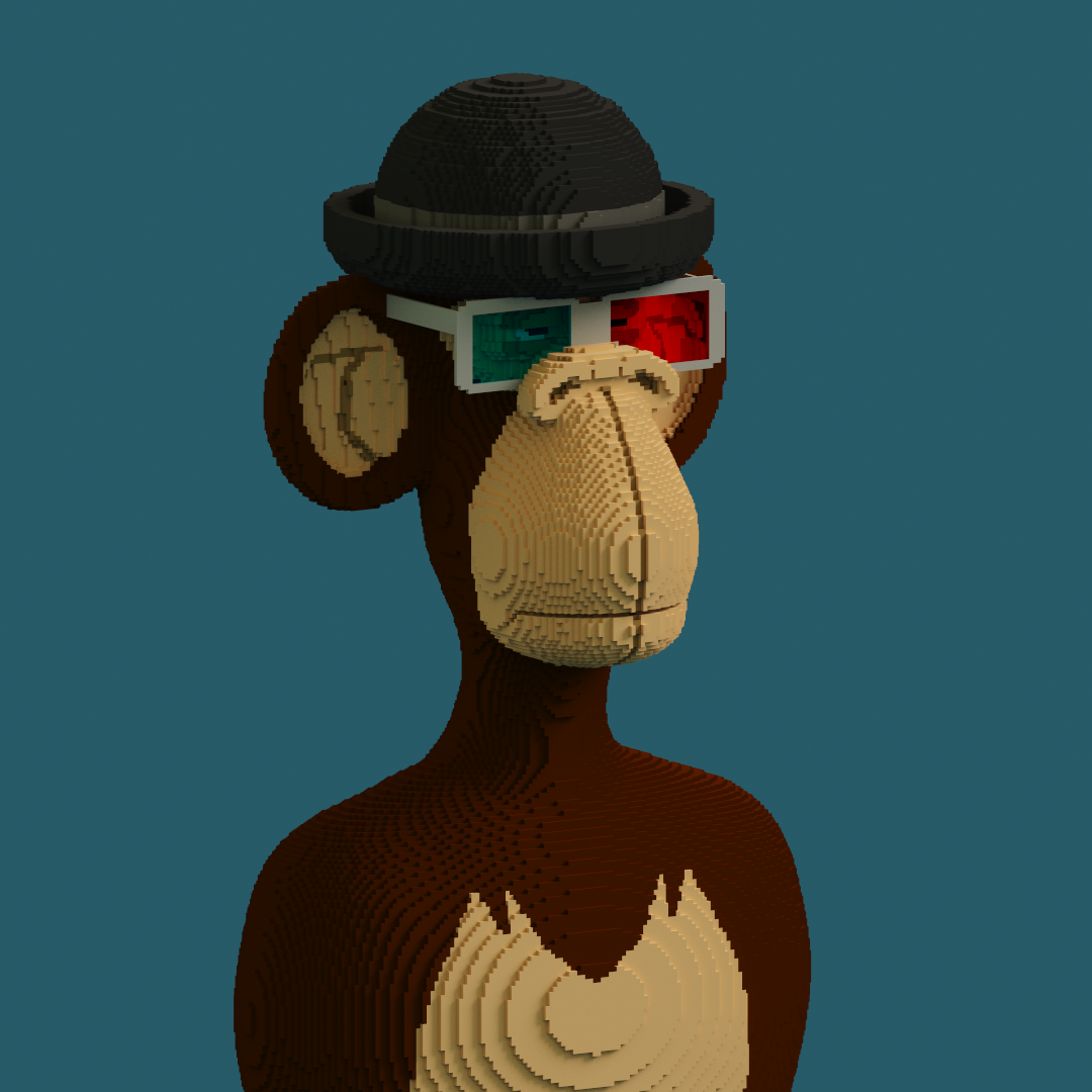 Voxel Chimp #1 | NFT Collection | Airnfts