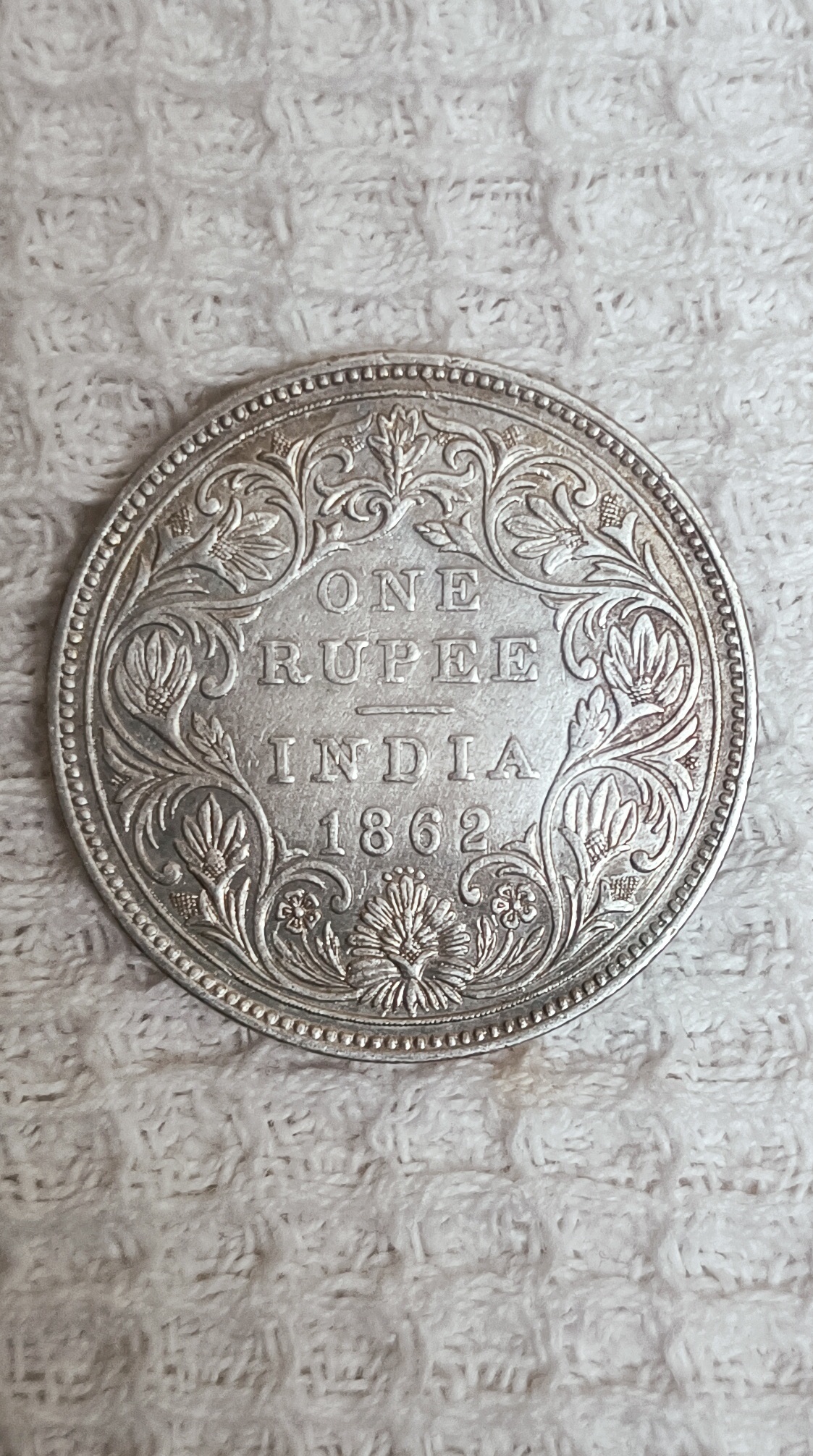 British India 1862 One Rupee | NFT Collection | Airnfts