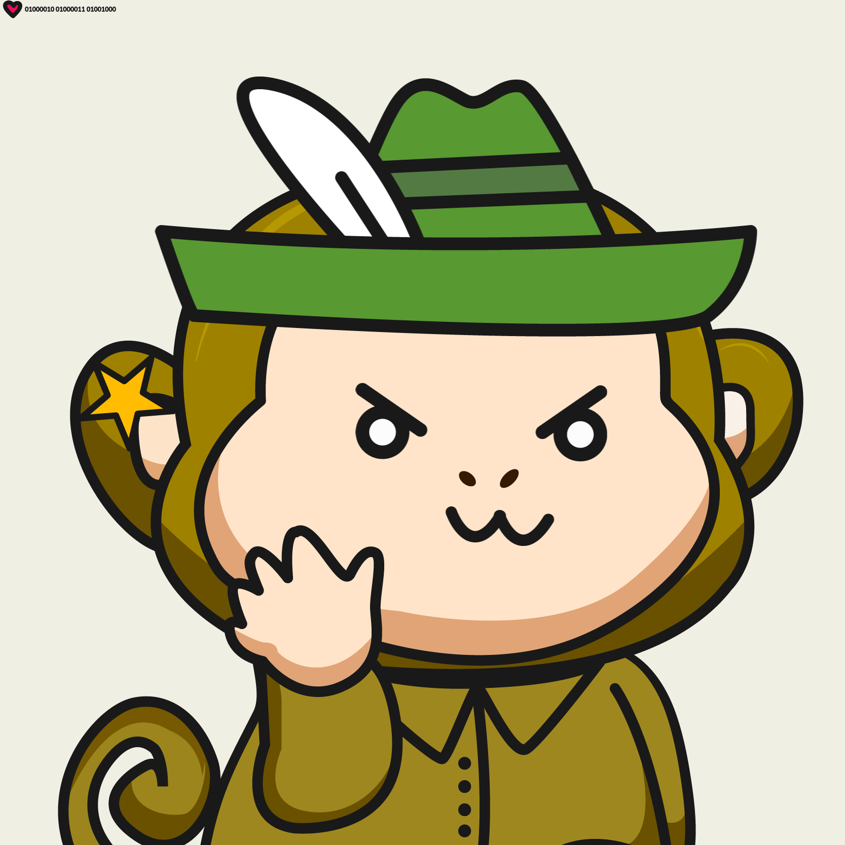 Cute Monkey #89 | NFT Collection | Airnfts