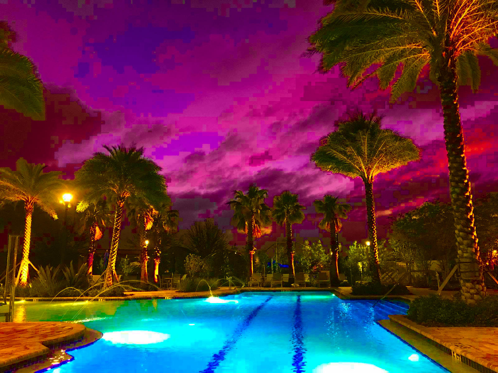 Poolside Skyline | NFT Collection | Airnfts