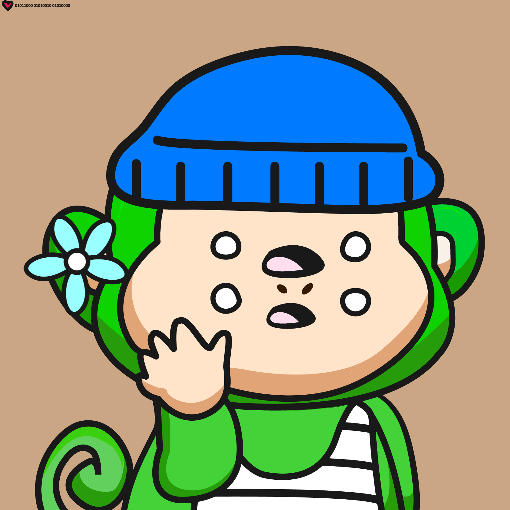 Cute Monkey #108 | NFT Collection | Airnfts