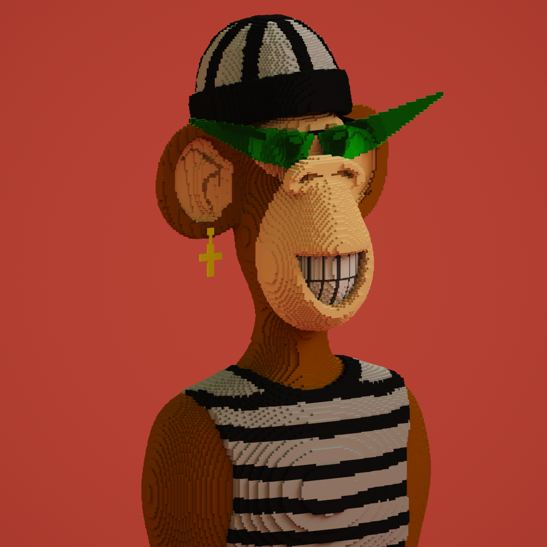 Voxel Chimps #82 | NFT Collection | Airnfts