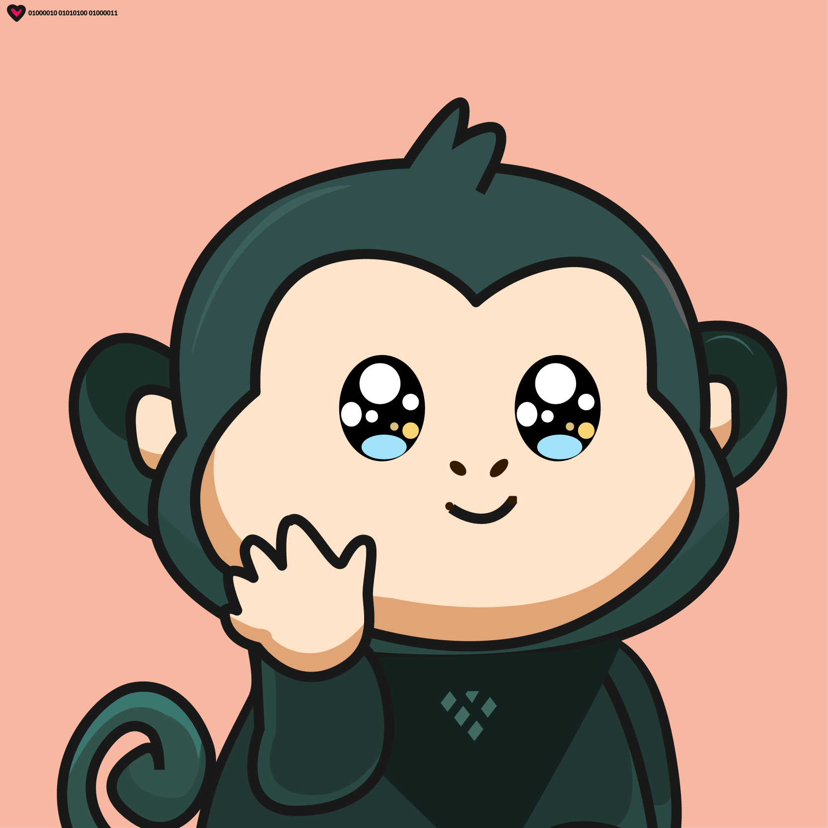 Cute Monkey #136 | NFT Collection | Airnfts