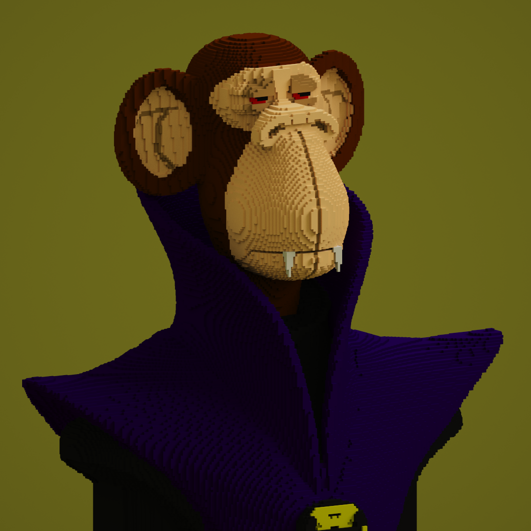 Voxel Chimps #121 | NFT Collection | Airnfts