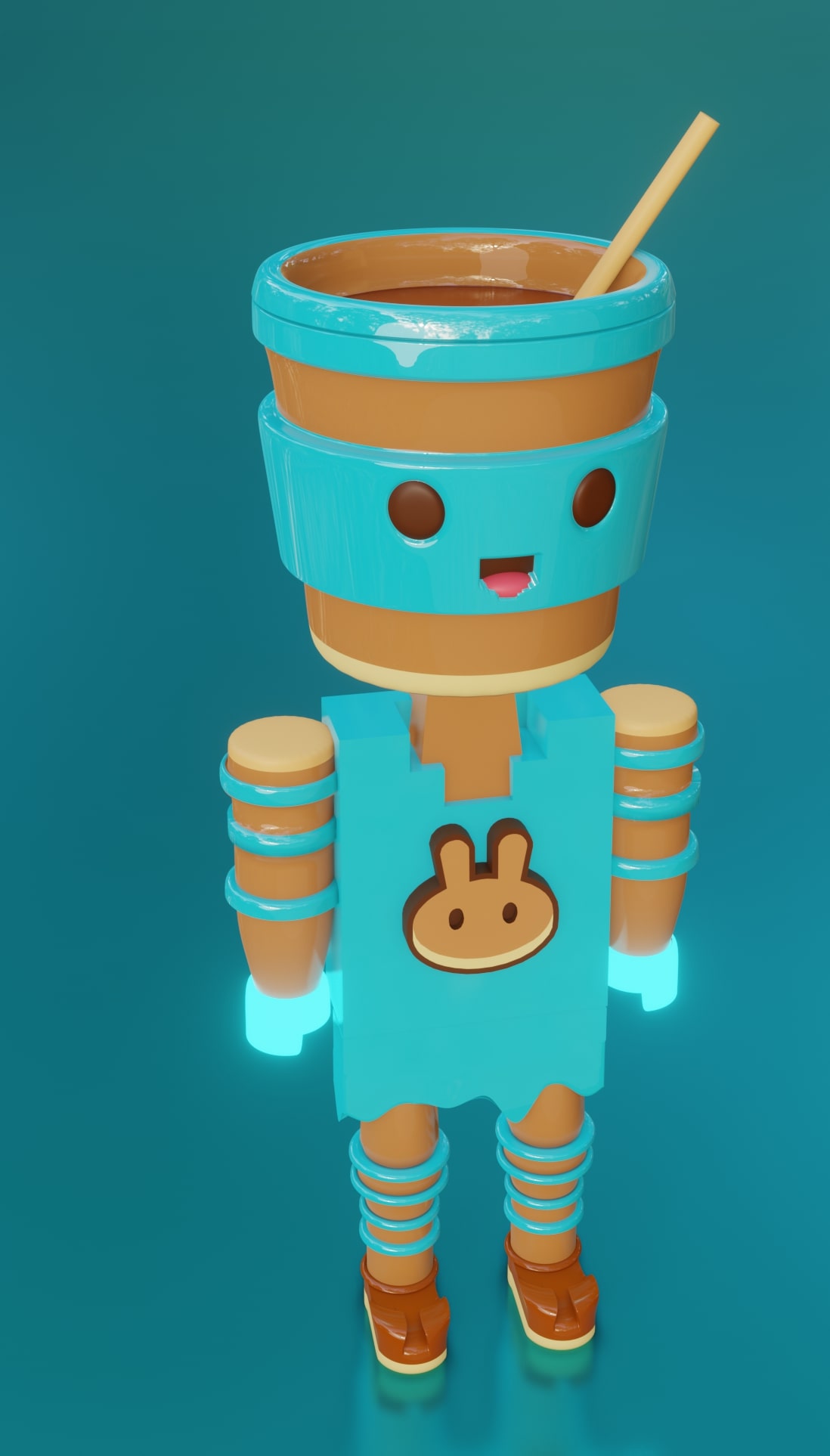 Coffee CryptoMascot #12 | NFT Collection | Airnfts