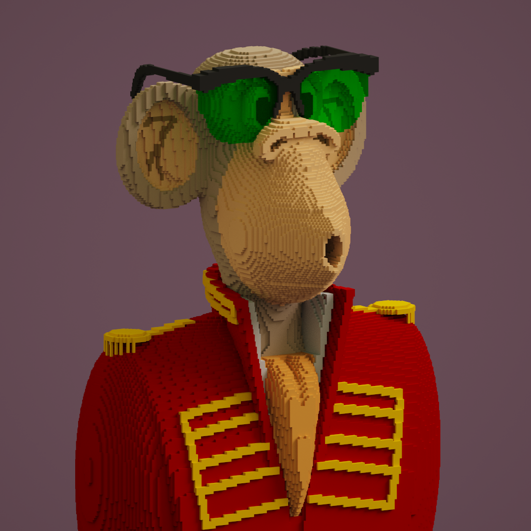 Voxel Chimps #161 | NFT Collection | Airnfts