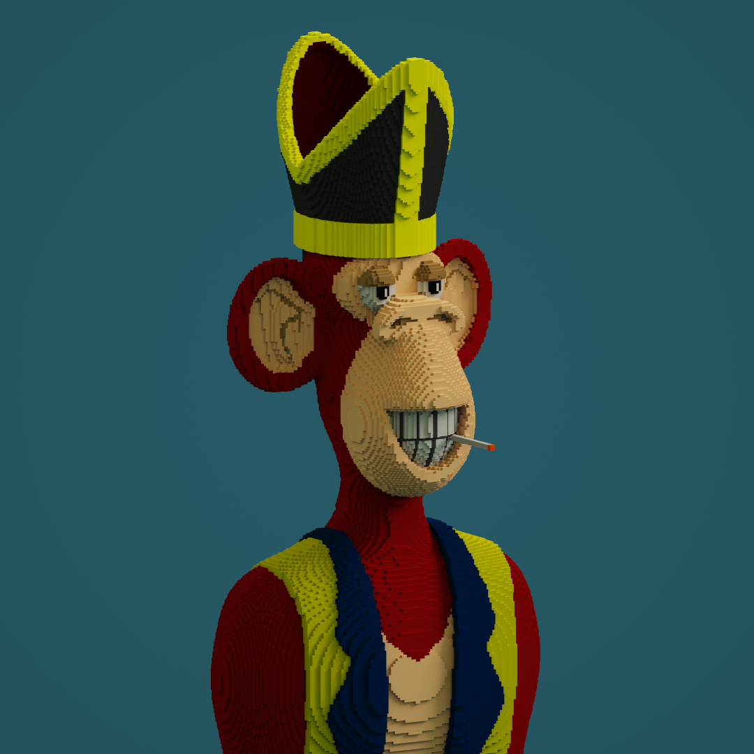 Voxel Chimps #168 | NFT Collection | Airnfts
