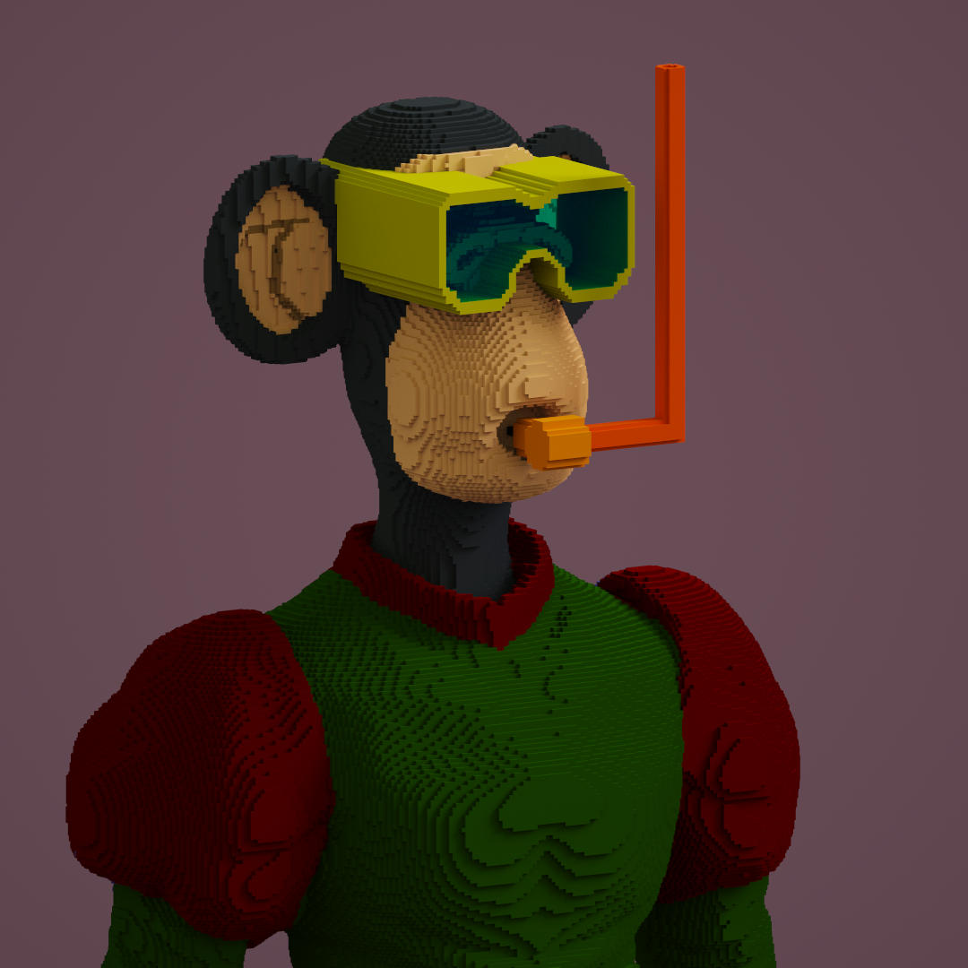 Voxel Chimps #170 | NFT Collection | Airnfts