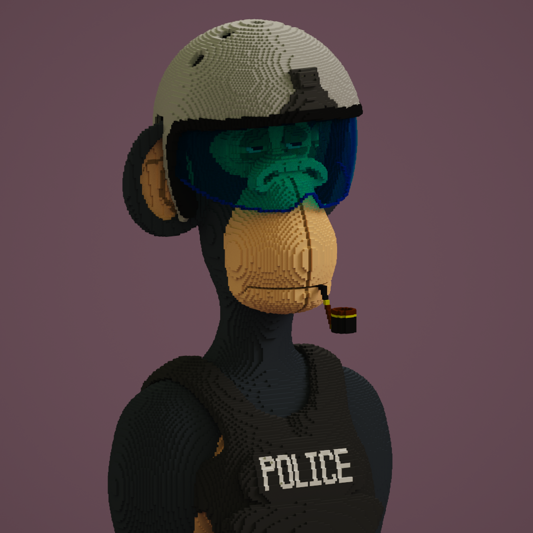 Voxel Chimps #180 | NFT Collection | Airnfts