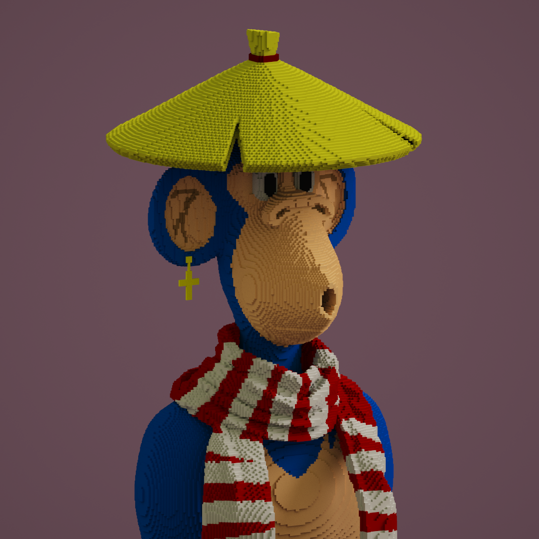 Voxel Chimps #191 | NFT Collection | Airnfts