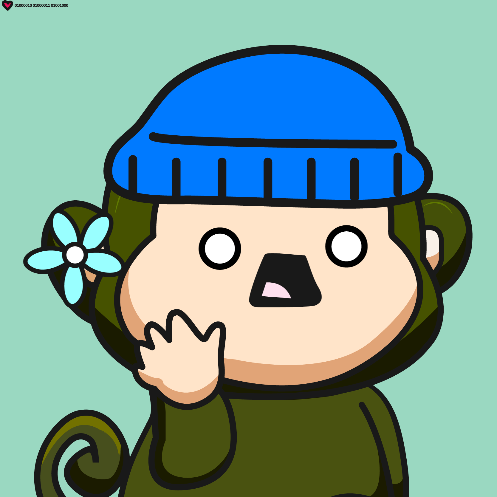 Cute Monkey #155 | NFT Collection | Airnfts