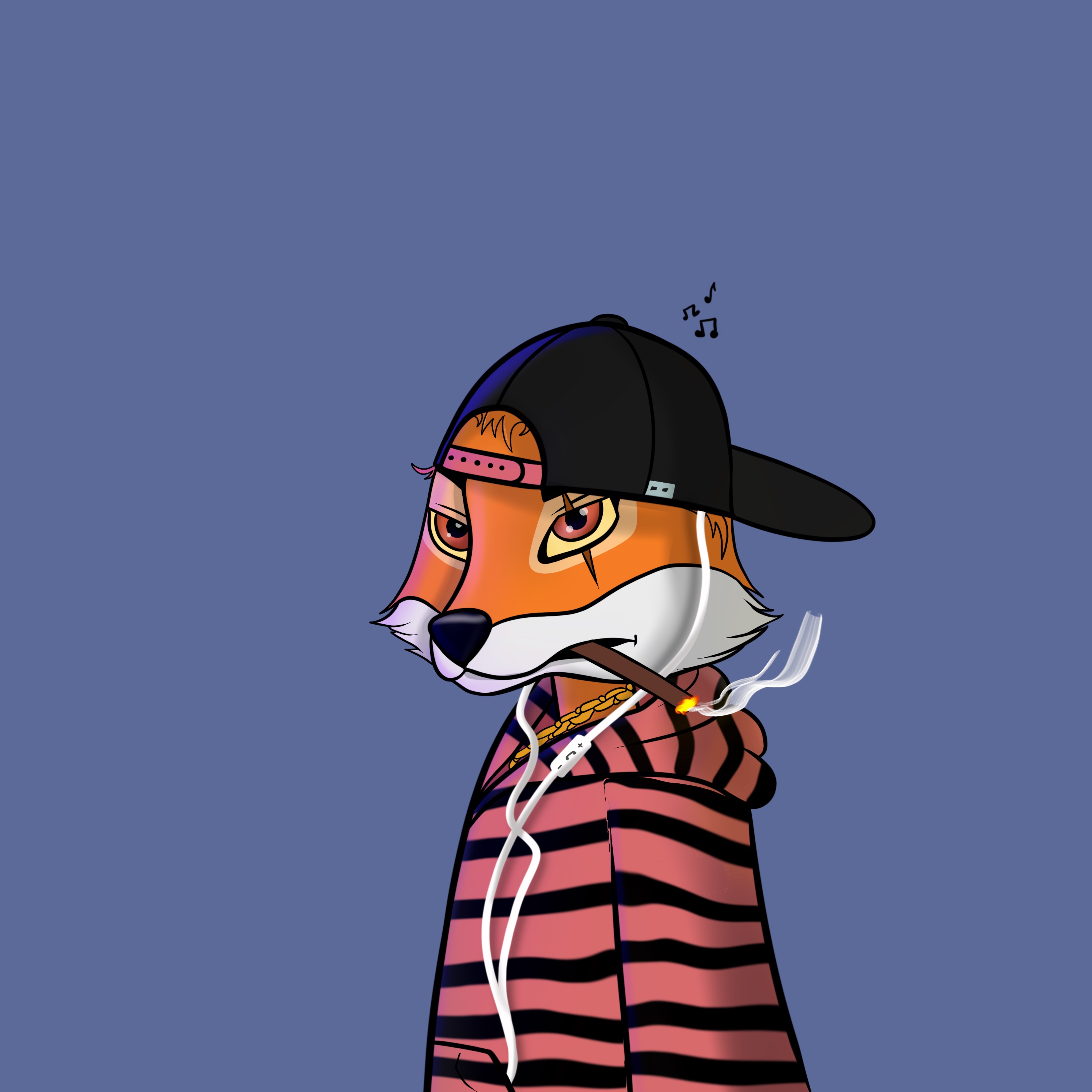 Thuggery Fox #03 | NFT Collection | Airnfts