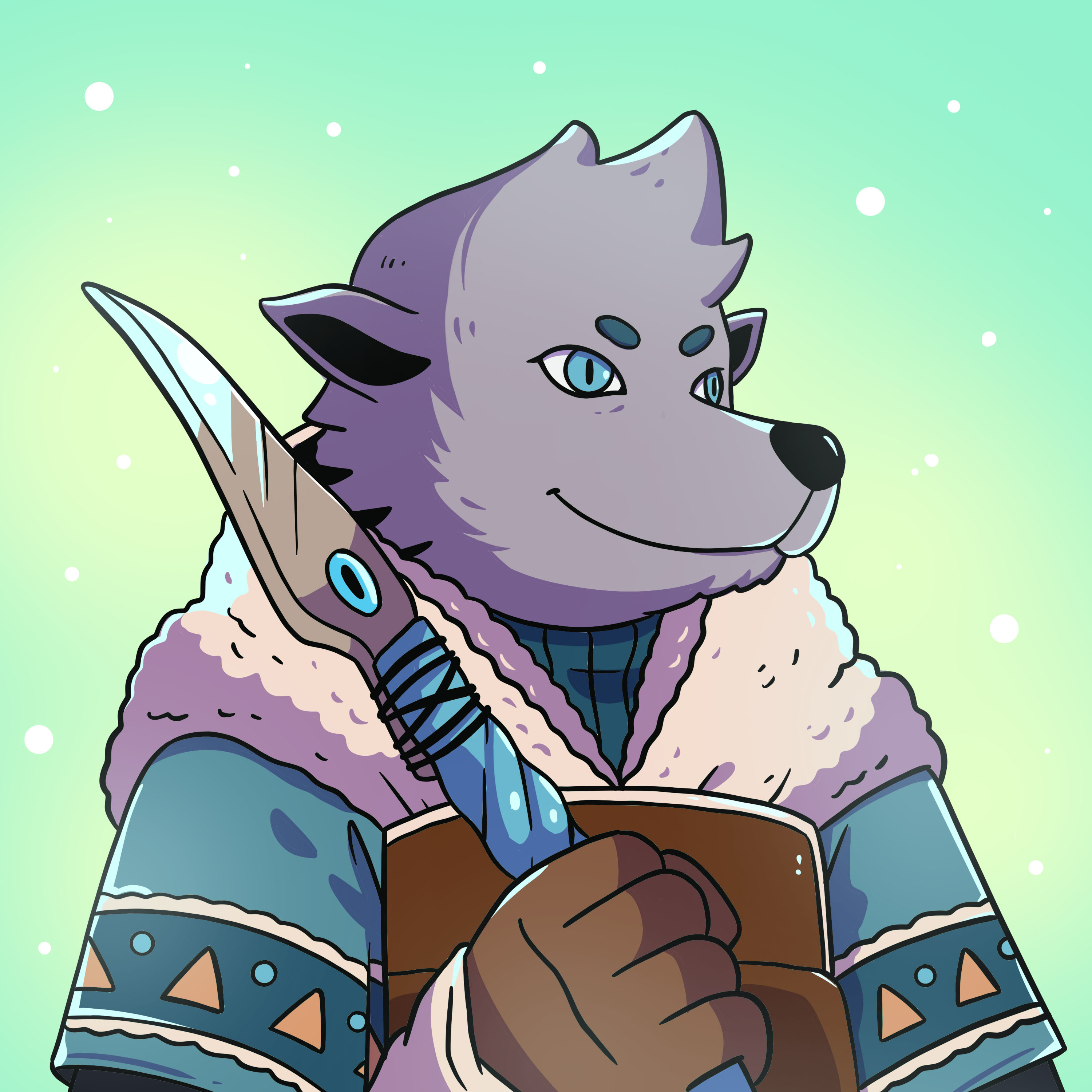 WOLFE WOLF Hunter in Winter | NFT Collection | Airnfts