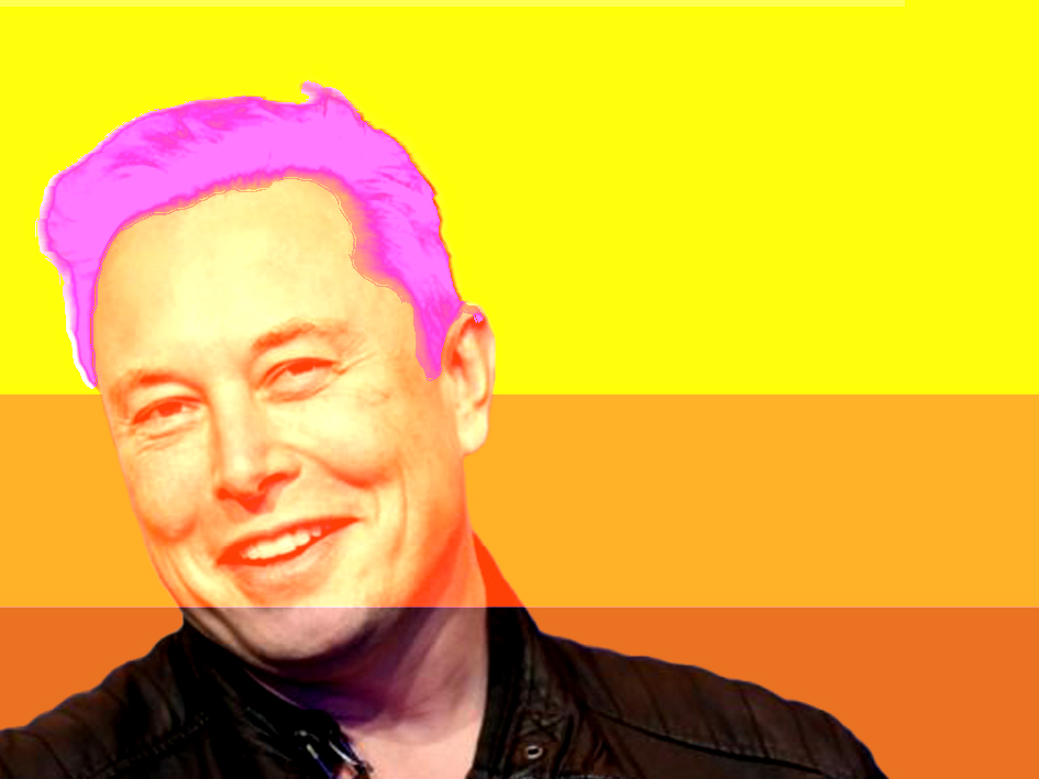 Musk with purple hair | NFT Collection | Airnfts