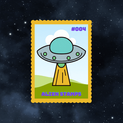 Alien Stamps Official #004 | NFT Collection | Airnfts