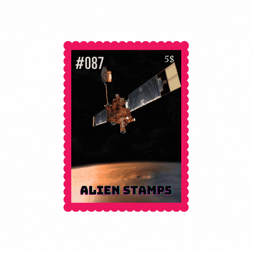 Alien Stamps Official #087 | NFT Collection | Airnfts