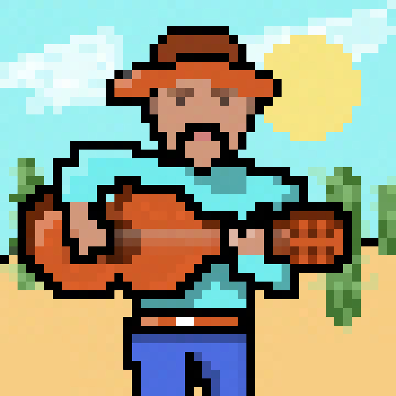Guitarist Pixel Art #2 | NFT Collection | Airnfts