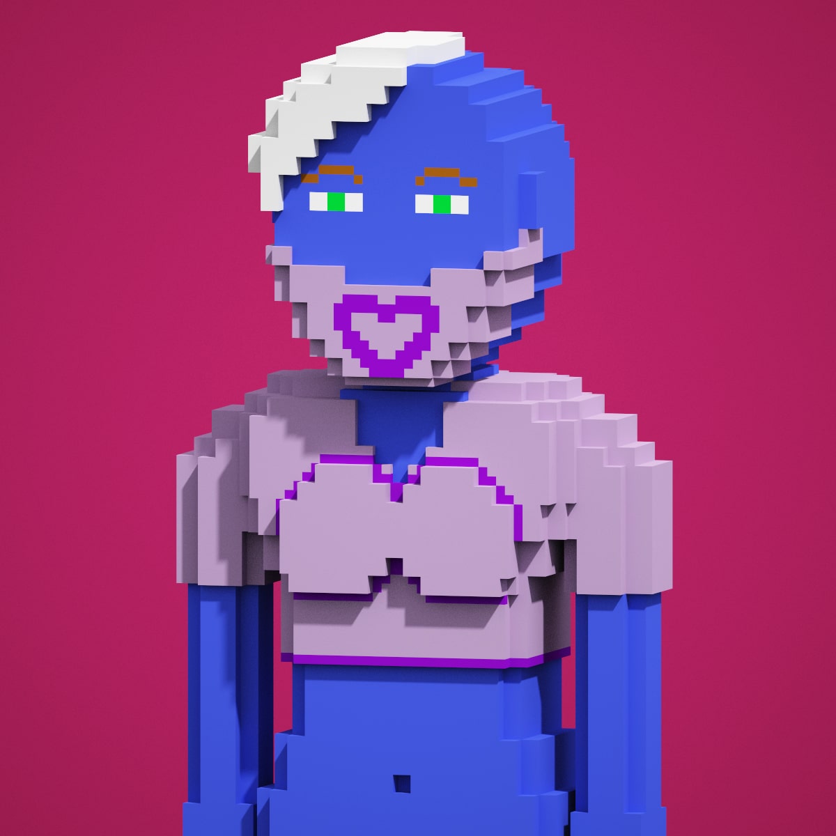 Crypto Rapper Girl #0908 | NFT Collection | Airnfts