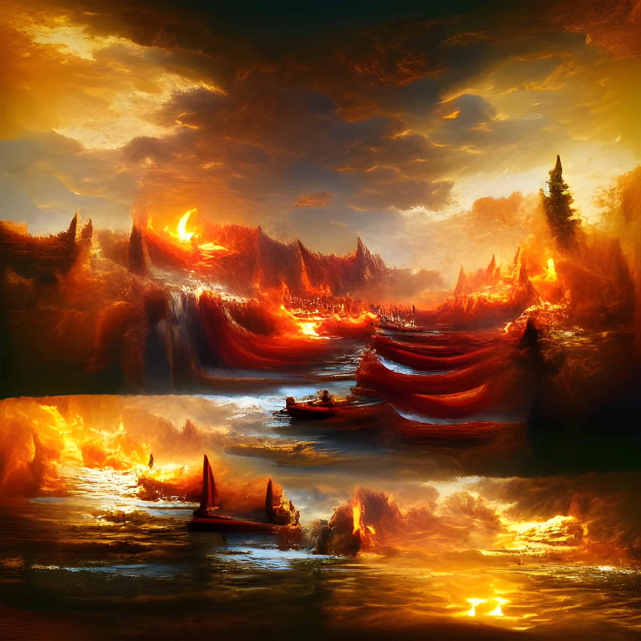Sea of fire | NFT | Earn BNB, FTM, Polygon via NFTs | Airnfts