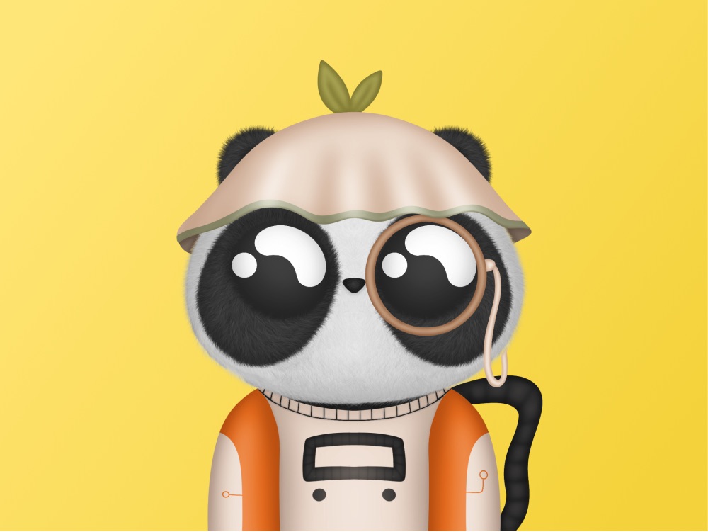 Cute Panda #002 | NFT Collection | Airnfts
