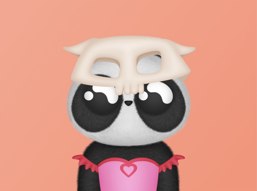 Cute Panda #003 | NFT Collection | Airnfts