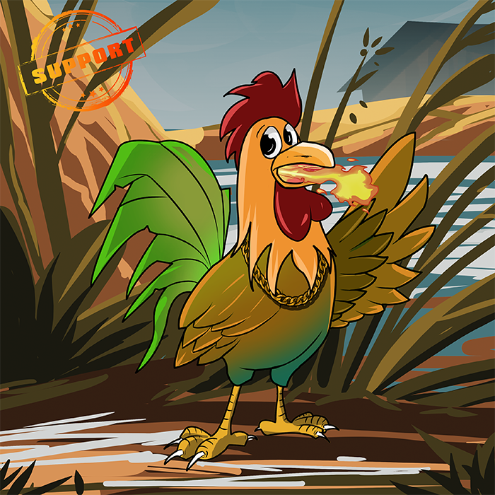 UFX Support NFT ROOSTER #21 | NFT Collection | Airnfts