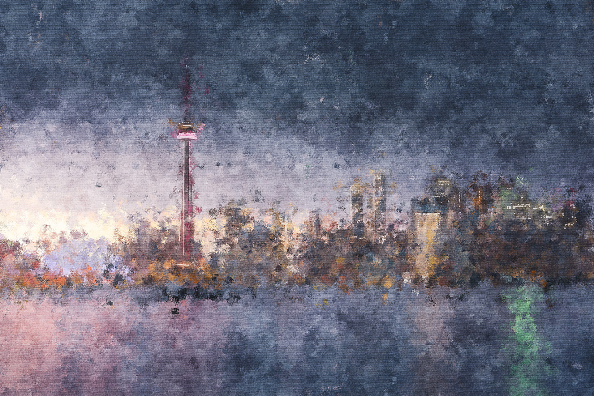 Canada #1 - Toronto City Skyline | NFT Collection | Airnfts