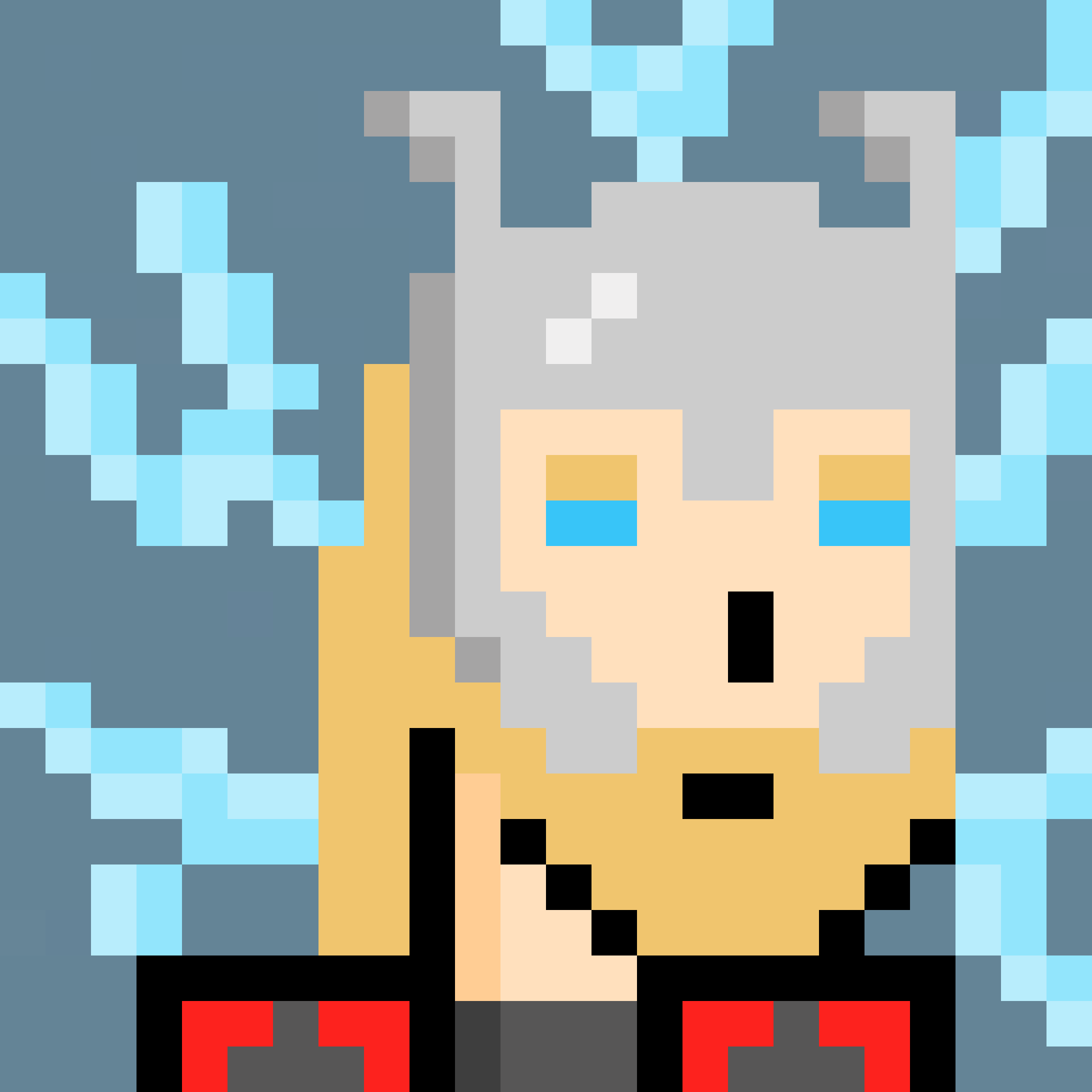 Minecraft Pixel Art Thor